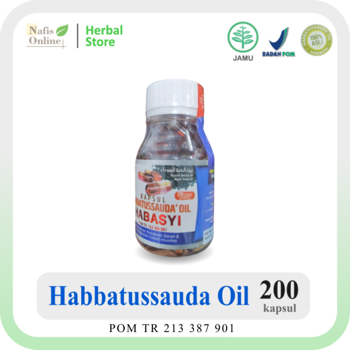 HABBATUSSAUDA | 200 Kapsul Habbatussauda Oil Habasyi Al Kautsar ...
