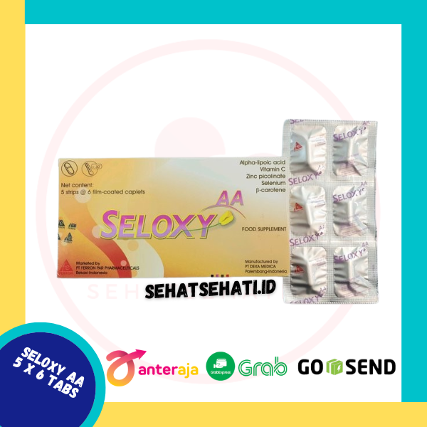 Seloxy AA Vitamin A Untuk Kulit - 30 Kaplet | Lazada Indonesia