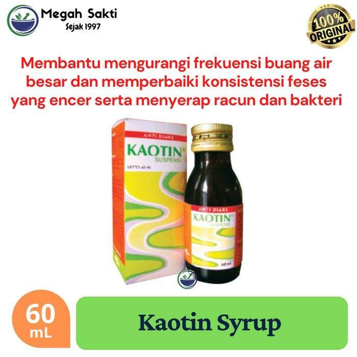 Syrup Kaotin Kaolin Pectin Suspensi - Sirup Obat Diare | Lazada Indonesia