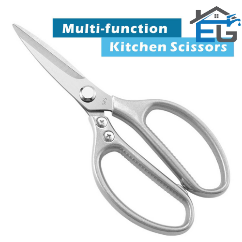 SK5 Japan Multifunction Stainless Steel Kitchen Scissors / Gunting ...
