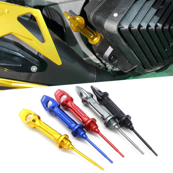 SEMSPEED Motorcycle Oil Level Dipstick Guage Measure For Honda ADV350 ...