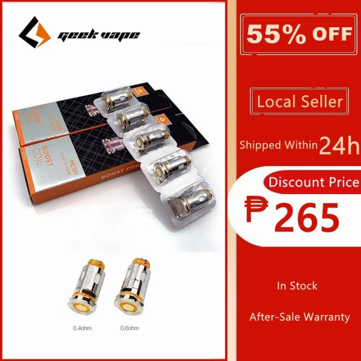 Geekvape Aegis Boost Coil Replacement Occ MTL DL For Aegis Boost/Plus ...