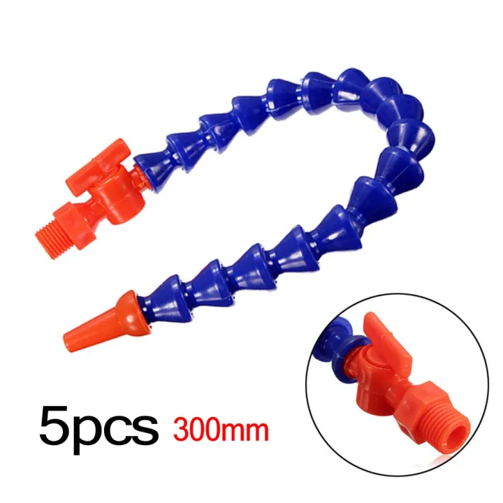 Adjustable Flexible Plastic Round Nozzle Water Oil Coolant Pipes Hose ...