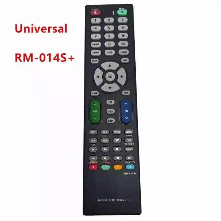 Universal RM-014S+ Smart TV Remote Control LCD LED Television ...
