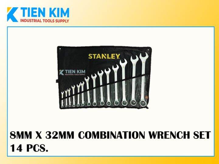 Original Stanley 8mm x 32mm Combination Wrench Set (80944-8) | Lazada PH