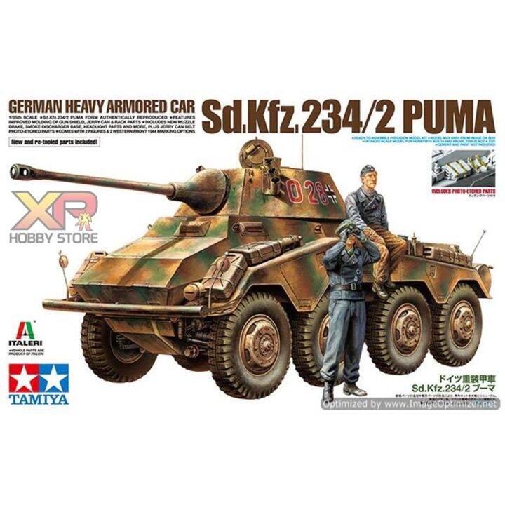 [Tamiya] 1/35 German Heavy Armored Car Sd.Kfz 234/2 Puma [TA 37018 ...
