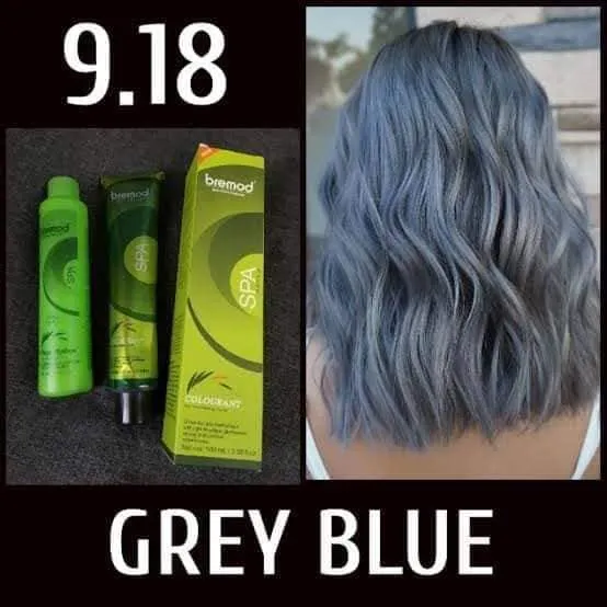 9.18 GREY BLUE BREMOD WITH OXIDIZER 9% | Lazada PH