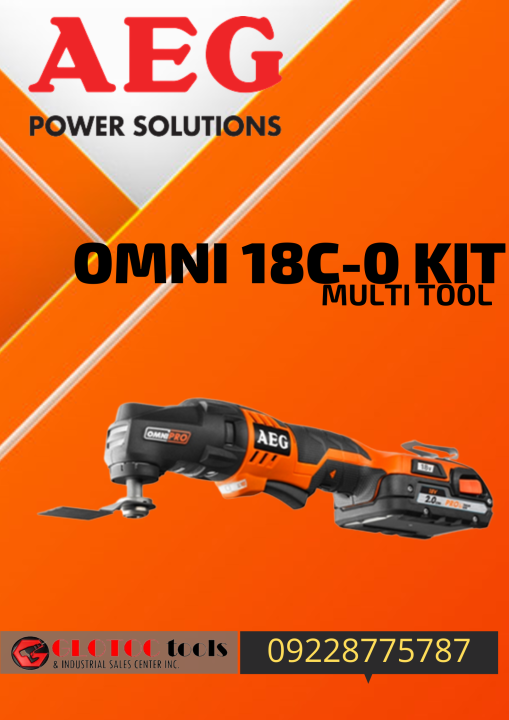 AEG Multi tool OMNI 18C-0 KIT | Lazada PH
