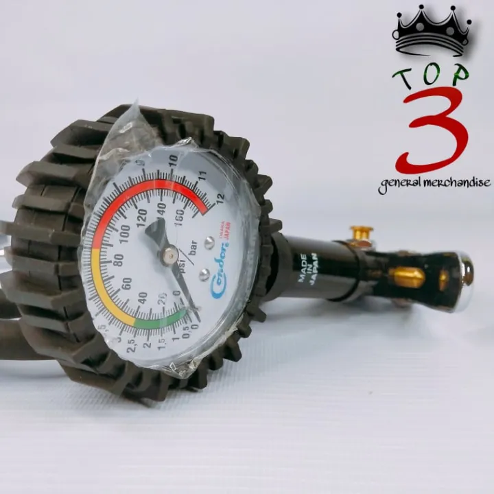 Condor Japan Tire Inflator Gauge (COLLECTOR EDITION) | Lazada PH