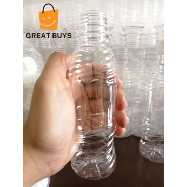 250 ml empty plastic pet bottle for mineral water, Beverages and other liquid products with Cup ...