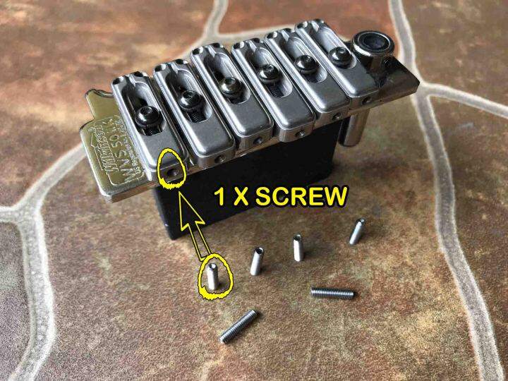 Wilkinson Intonation Lock Screw Saddle Holder Wvs50-iik Tremolo Semi ...