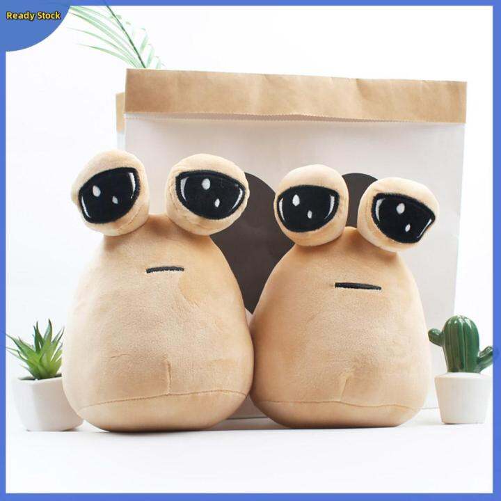 Plush Pet Alien Pou Plushie Toy Dolls Pillow Cute Pou Stuffed Toys ...