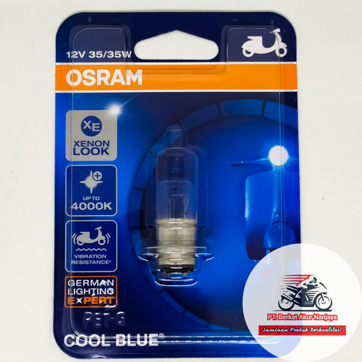 Osram Cool Blue 62337CB 35/35 12V P15D-25-1 | Lazada Indonesia