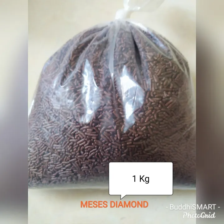 Meses Diamond 1 Kg Repack / Mesis Coklat Hitam Manis Enak / Seres ...