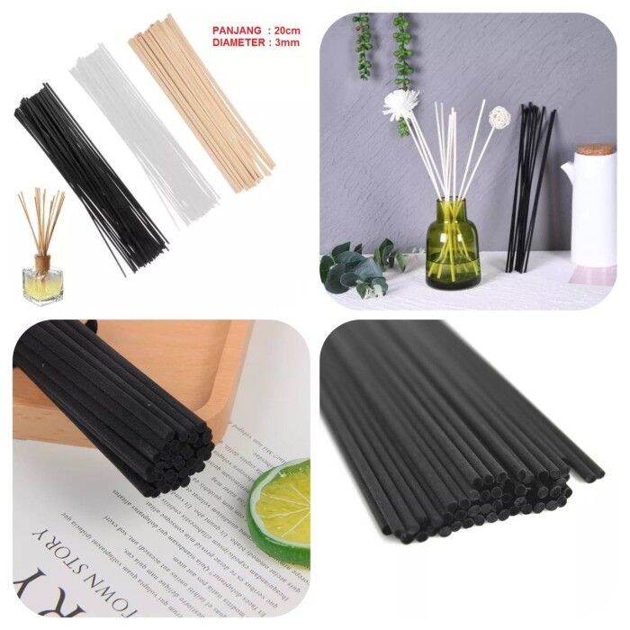 Fiber Stik Reed Diffuser Stick Aromatherapy 20cm 3mm | Lazada Indonesia