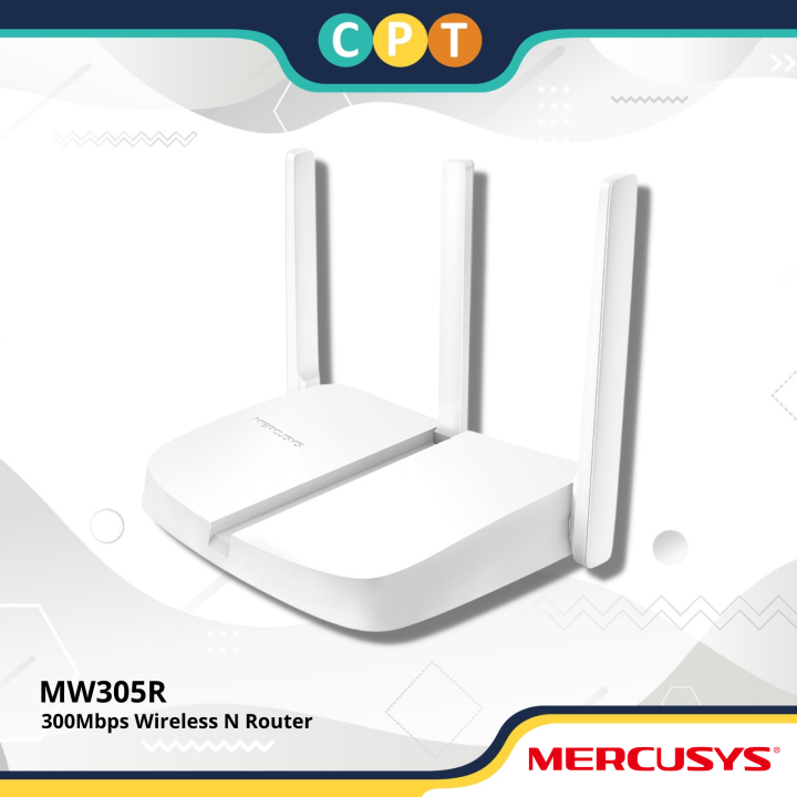 Mercusys MW305R 300Mbps Wireless N Router | Lazada PH