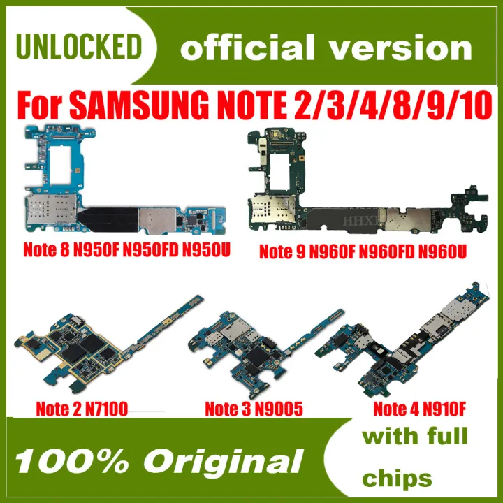 Original Motherboard For Samsung Galaxy Note 8 N950FD N950F N950U Note ...