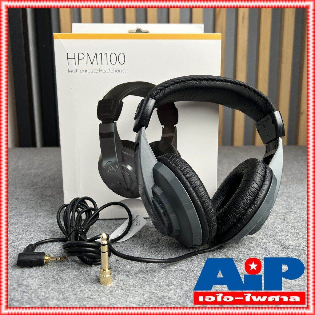 BEHRINGER HPM-1100 BK หูฟัง หูฟังครอบ หูฟังสตูดิโอ HEADPHONE HPM1100 BK ...