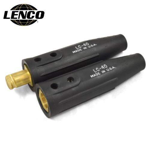 Lenco LC-40 Cable Connector Single Oval-Point Screw Heavy Duty 1 to 2/0 ...