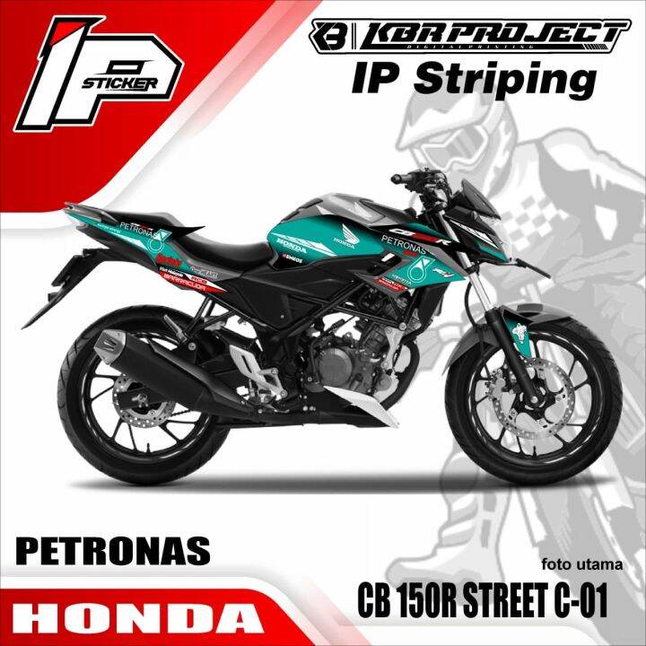 Striping CB 150R STREET PETRONAS- Sticker Striping Variasi List HONDA ...