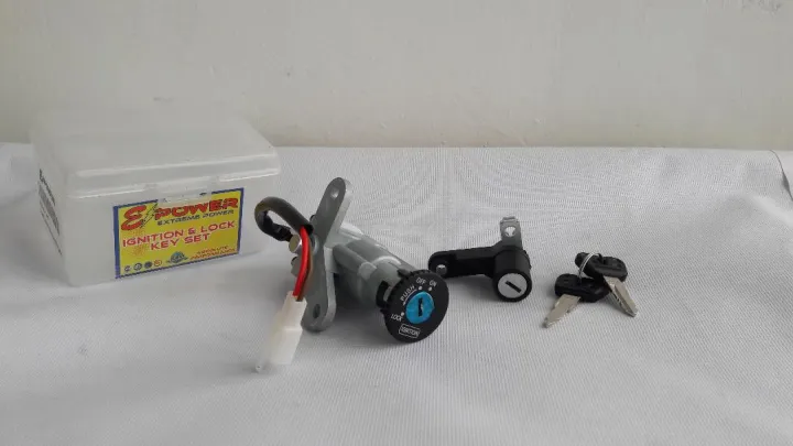 MOTORCYCLE IGNITION AND LOCK KEY SET MIO | Lazada PH