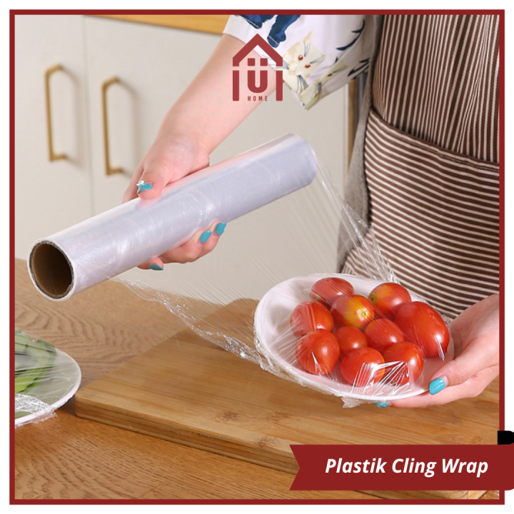PLASTIK CLING WRAP BUNGKUS PELINDUNG MAKANAN / PLASTIK WRAPPING BUAH ...