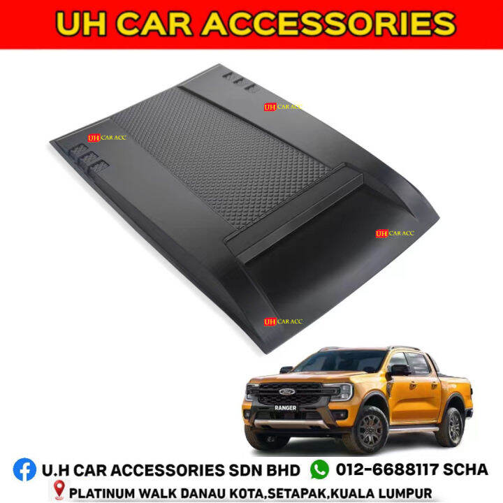 FORD RANGER T9 2022 2023 ABS V2 FRONT BONNET BONET HOOD SCOOP | Lazada