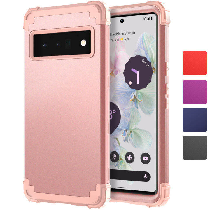 Pixel 6 Case,Google Pixel 6 Pro Case,Girl Women Boys 3 in 1 Hard PC ...