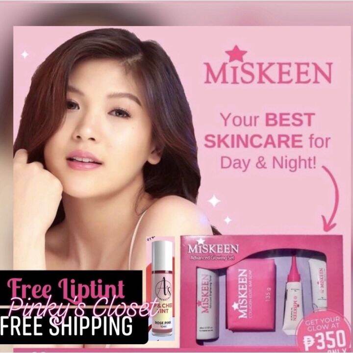 ONHAND MISKEEN Advanced Glowing Set FREEBIE per set | Lazada PH