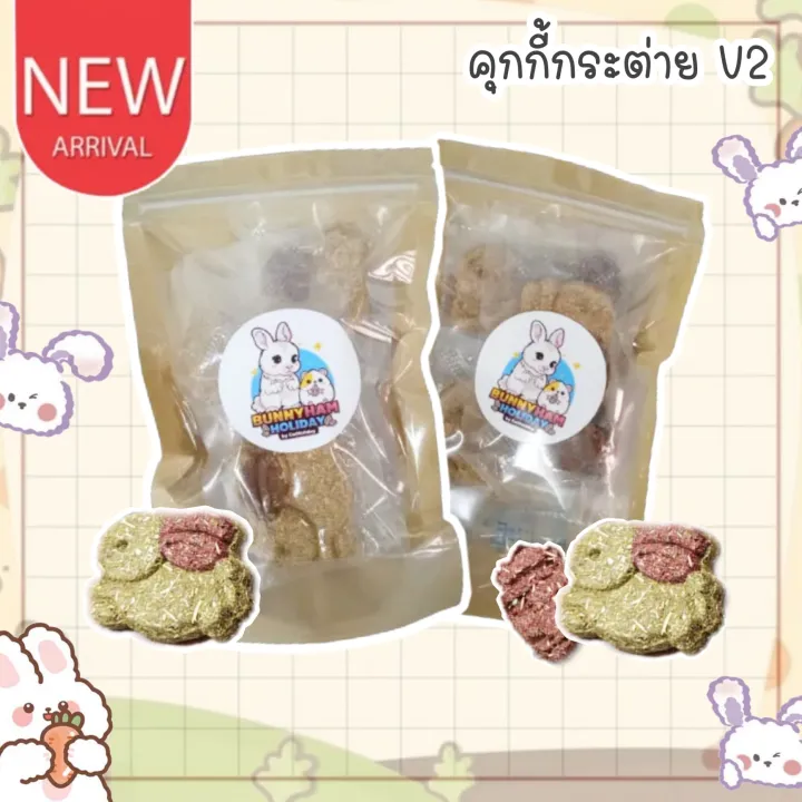 CatHoliday คุกกี้กระต่าย V2 ขนมกระต่าย ขนมสัตว์ฟันแทะ | Lazada.co.th
