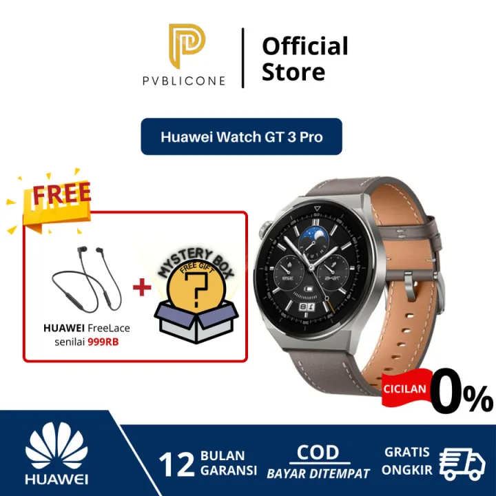 HUAWEI Watch GT 3 Pro GT3 Pro Smart Watch Garansi Resmi 12 Bulan ...
