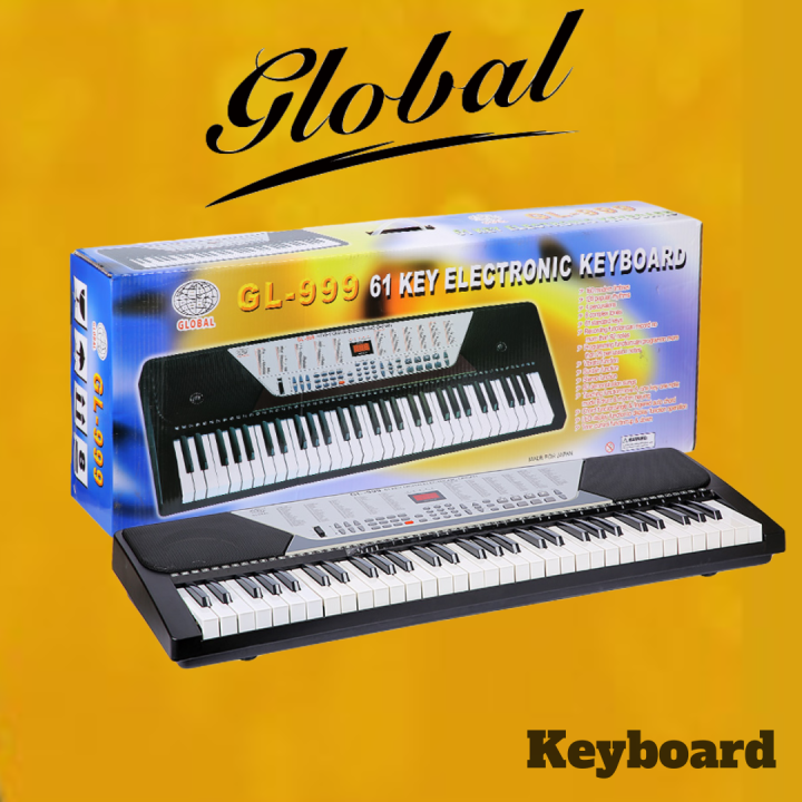 GL 999 KEYBOARD - 61 KEYS GLOBAL | Lazada PH