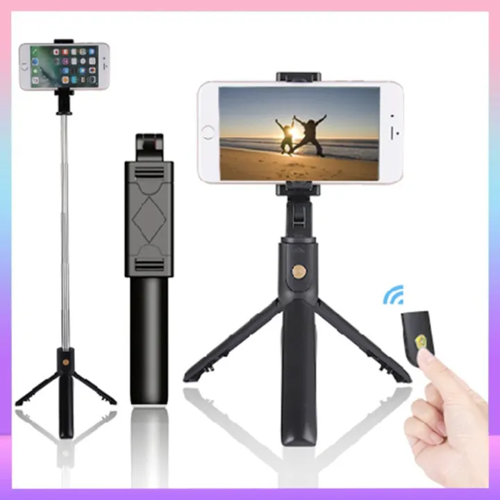 COD Selfie Stick Tripod Extendable Bluetooth Monopod Selfie Stick with ...