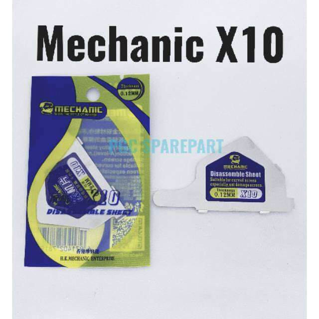Mechanic X10 - Plat Seng Pembuka Touchscreen atau LCD - Opening Tools ...