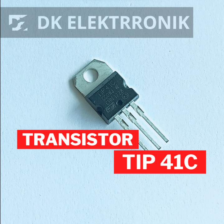 TIP41C ST TIP 41 TIP 41C TIP41 C TRANSISTOR TIP41C 41C TRANSISTOR ...