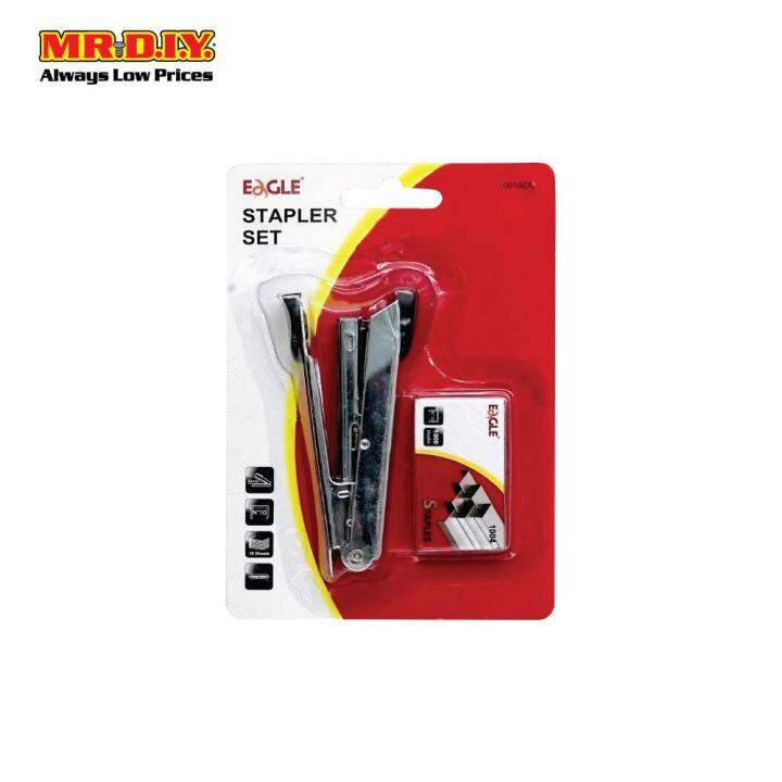 EAGLE Stapler and Staples set (1000pcs) | Lazada