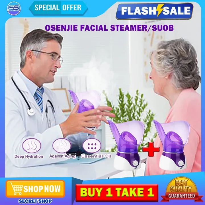 ORIGINAL BUY 1 TAKE 1 FACIAL STEAMER SPA SINUS STEAM THERAPY HOT STEAM ...