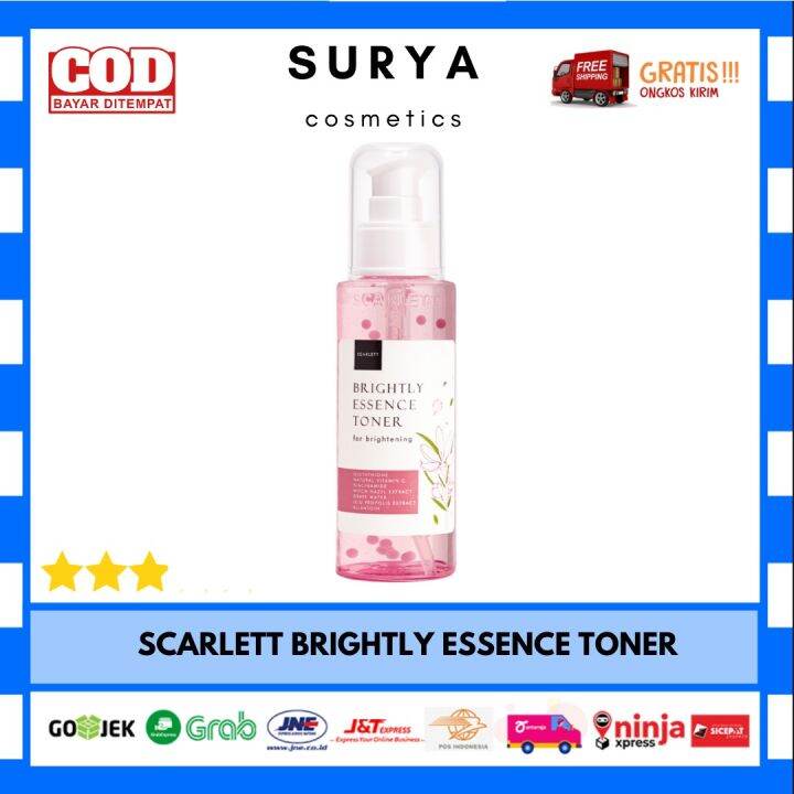 SCARLETT BRIGHTLY ESSENCE TONER 100ML | Lazada Indonesia