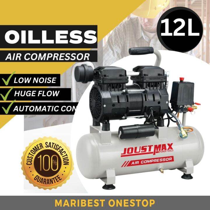 JST-OAC-12L Oilless Air Compressor Oil Free Air Compressor Oil Less Air ...