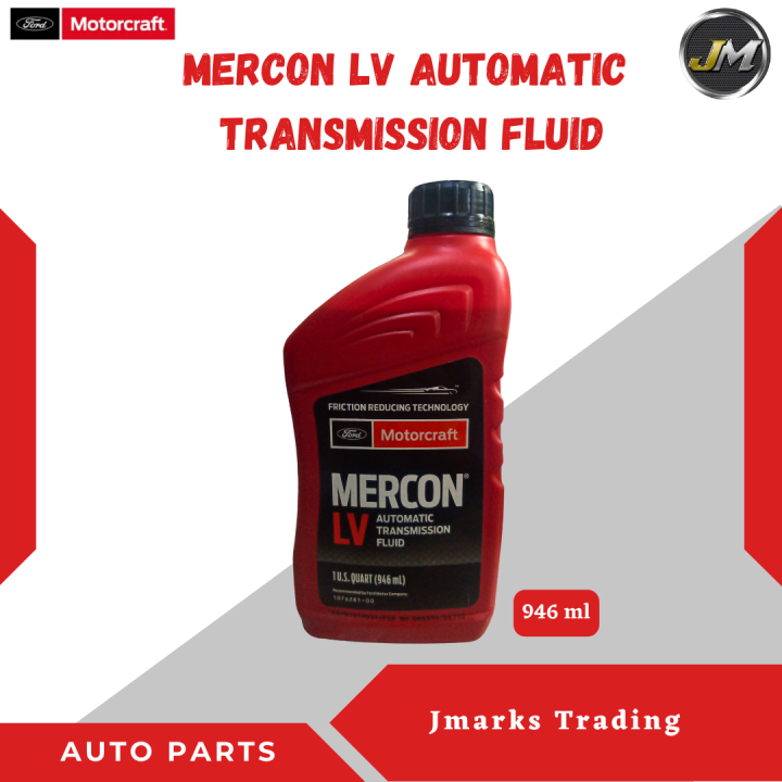 MOTORCRAFT MERCON® LV AUTOMATIC TRANSMISSION FLUID (ATF) 1 QT | Lazada PH