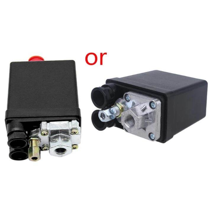 220V Heavy Duty Air Compressor Pressure Switch Control Valve Automatic ...