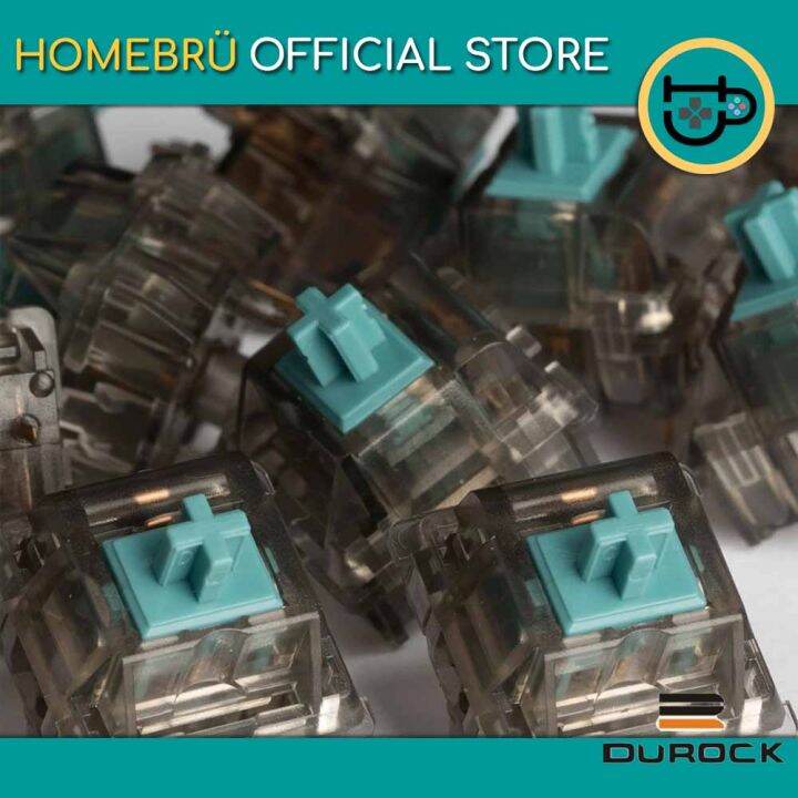 10pcs Durock T1 Smokey Tactile 67g Mechanical Keyboard Switches ...