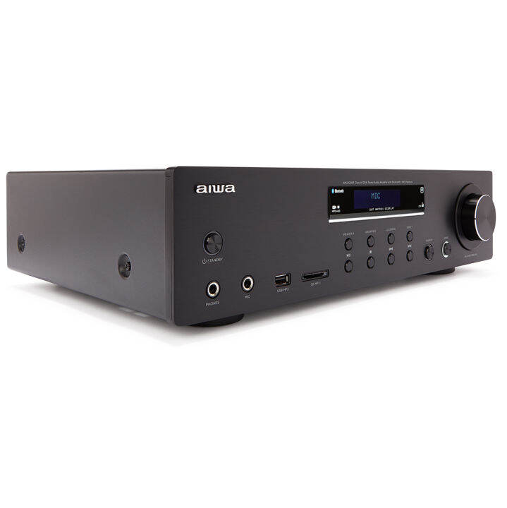 AIWA AMU-120BT (Black) Stereo Amplifier | Lazada Singapore
