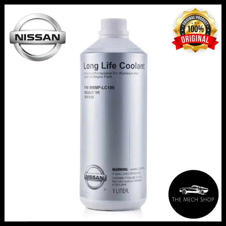 Nissan Long Life Coolant - Green (1 Litre) (100% Original & Genuine ...