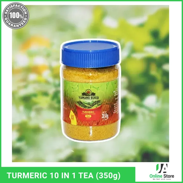 100% Genuine Turmeric Tea 10 in 1 Yamang Bukid - 350g | Lazada PH