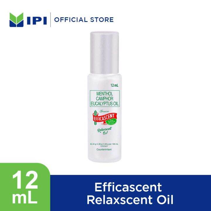 Efficascent Relaxscent Oil 12ml | Lazada PH