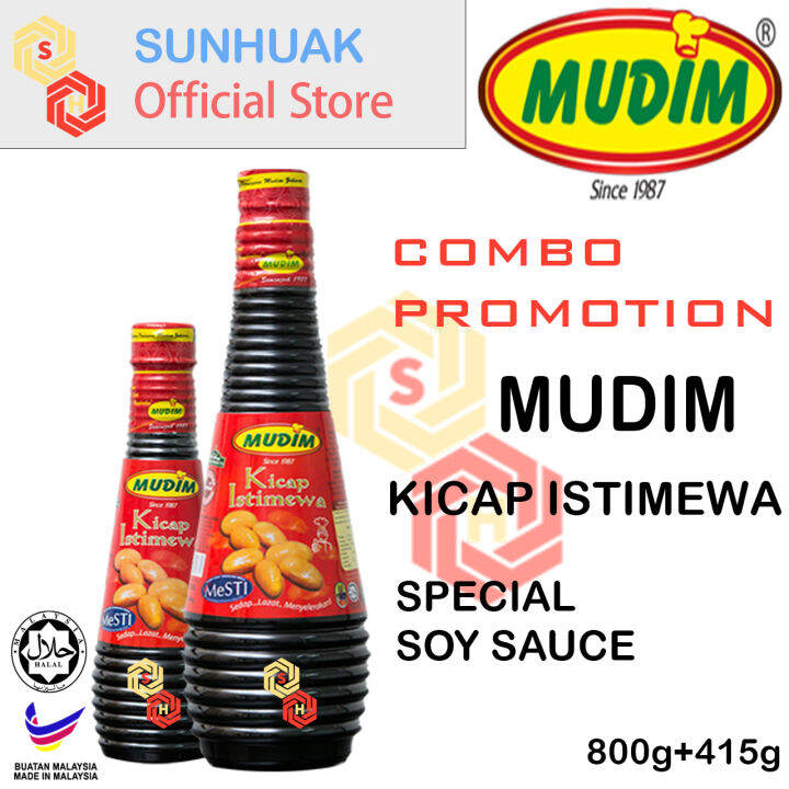 [1+1 COMBO PROMOTION] MUDIM KICAP ISTIMEWA (900g + 415g) | Lazada