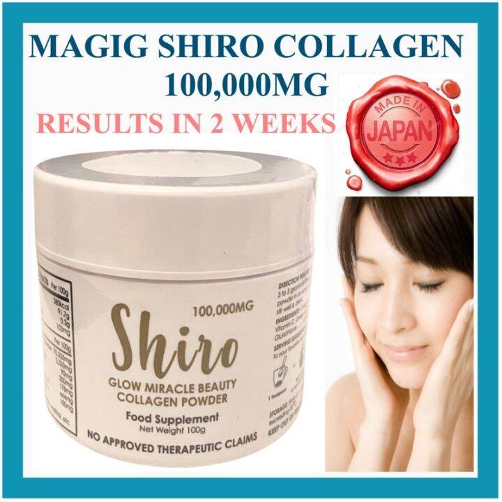 SHIRO COLLAGEN POWDER FREE SNAIL SOAP AND COLLAGEN MASK (BEST SELLING ...