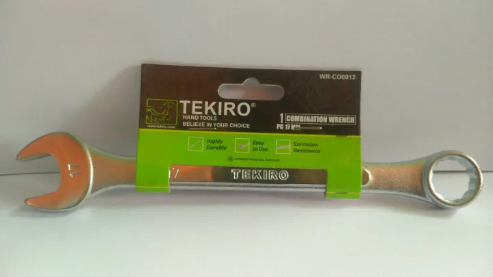 TEKIRO kunci ring pas 17 mm - Tekiro combination wrench 17mm | Lazada Indonesia