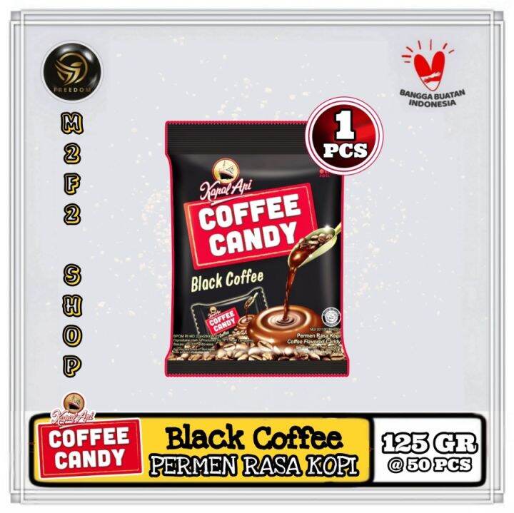 Permen Rasa Kopi Kapal Api | Black Coffee Candy - 125 gr (Kemasan ...